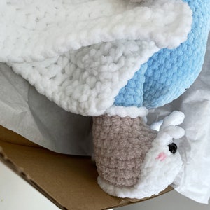 Plush Teddy Bear for Boy, Cuddly Toy for Newborn, Cute Welcome Baby ...