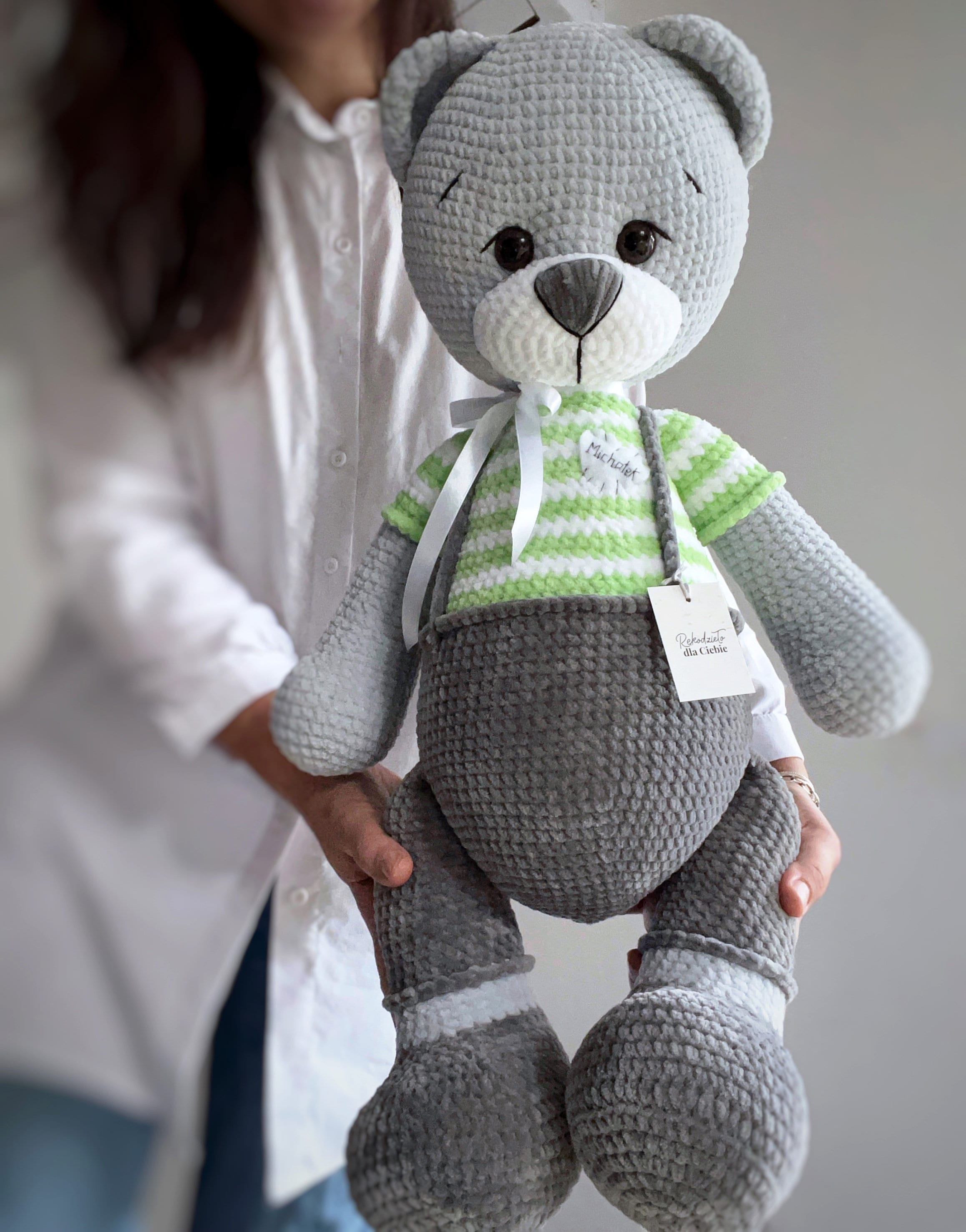 Crochet Big Bear Pattern Pdf/crochet Pattern in English, Teddy Bear ...