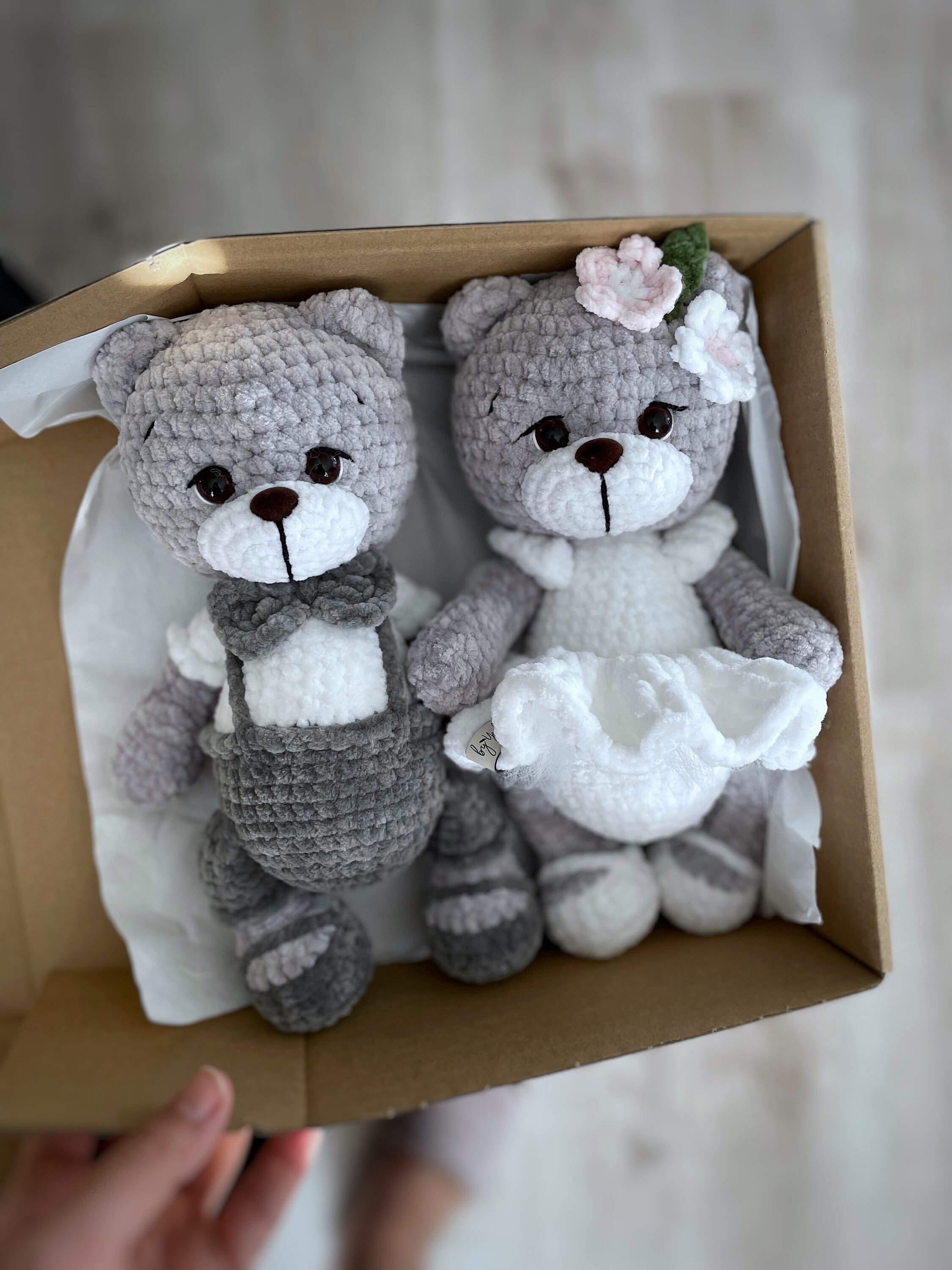 Wedding Bears, Crochet Wedding Couple Wedding Gift, Teddy Bears ...