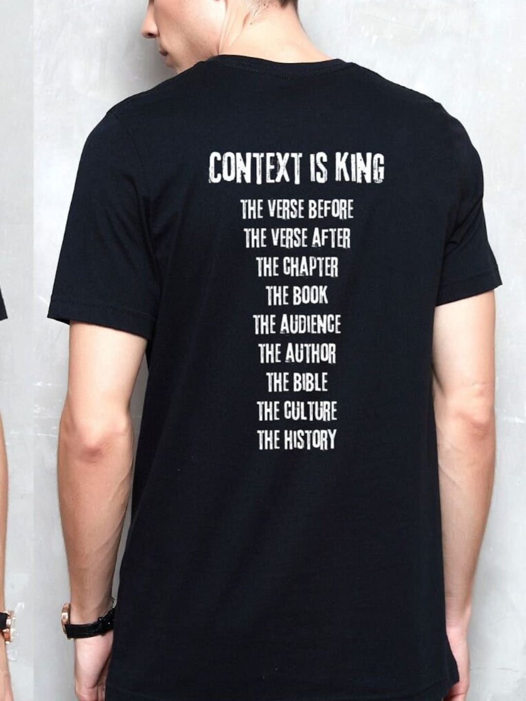 Context is King Shirt, Reformation Shirt, Theology Matters Shirt ...
