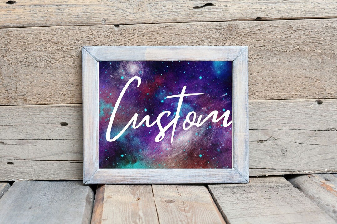 Buy Word of the Year Printable, 2024 Word of the Year, Custom Word Sign ...