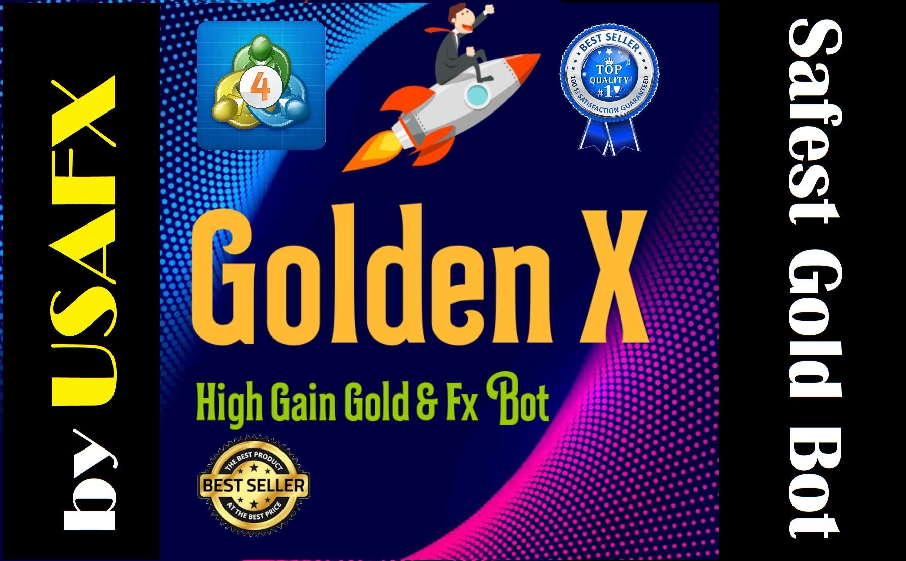 GOLDEN X Safest XAUUSD Forex Trading Bot by USAFX -high Winning Rate ...