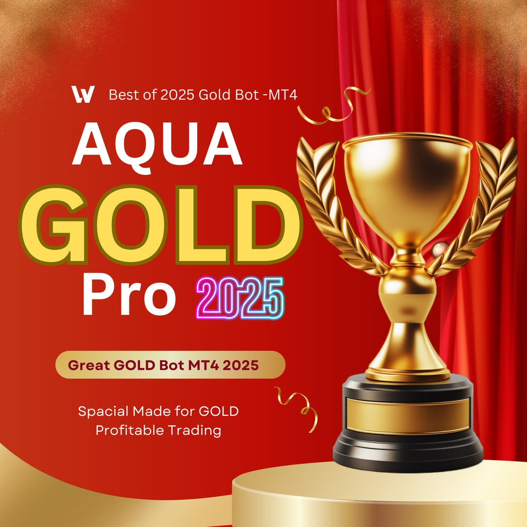 Aqua Gold Bot 2025 MT4 Best or High Gain Forex Trading Bot for GOLD - Etsy