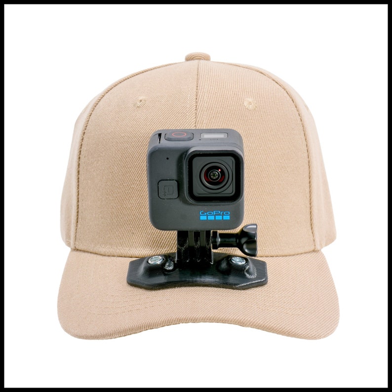 Gopro Baseball Cap Mount - Etsy