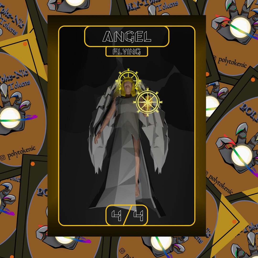 5x Angel Tokens, Magic the Gathering - Etsy