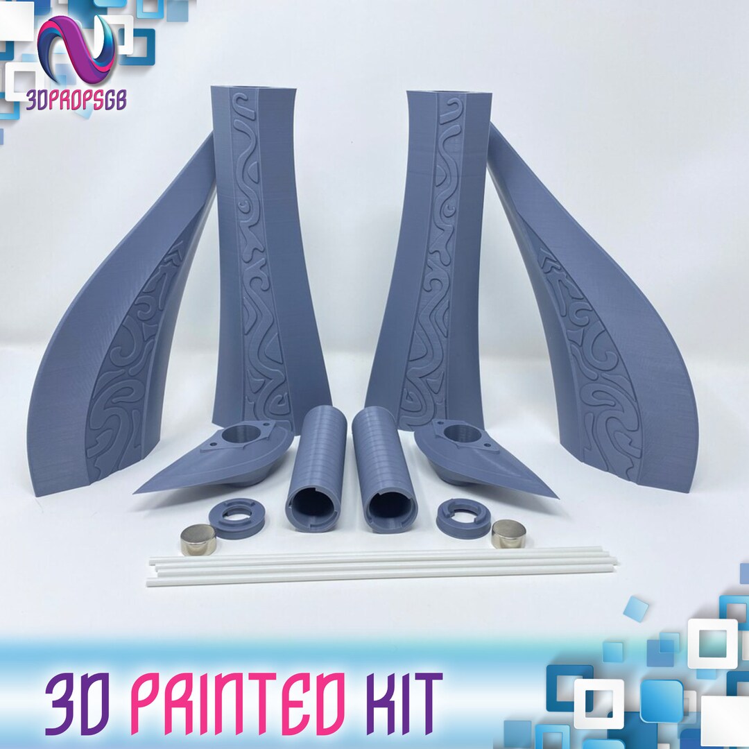 Kid Icarus: Palutena Bow - 3D Printed Kit - Etsy