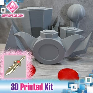 Meta Knight Sword - 3D Printed Kit - Etsy