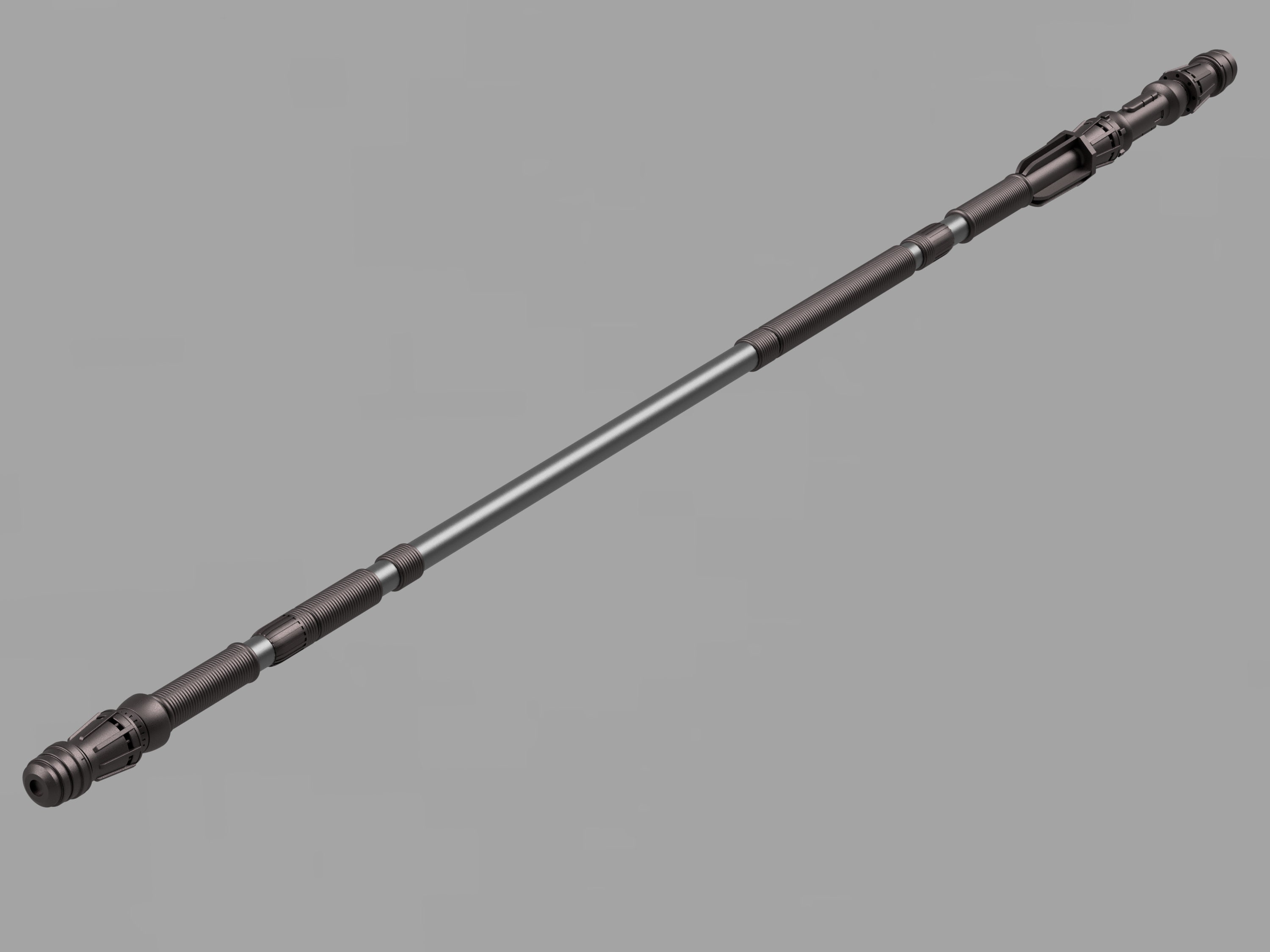 Star Wars: Rey's Quarterstaff 3D Printed Kit - Etsy