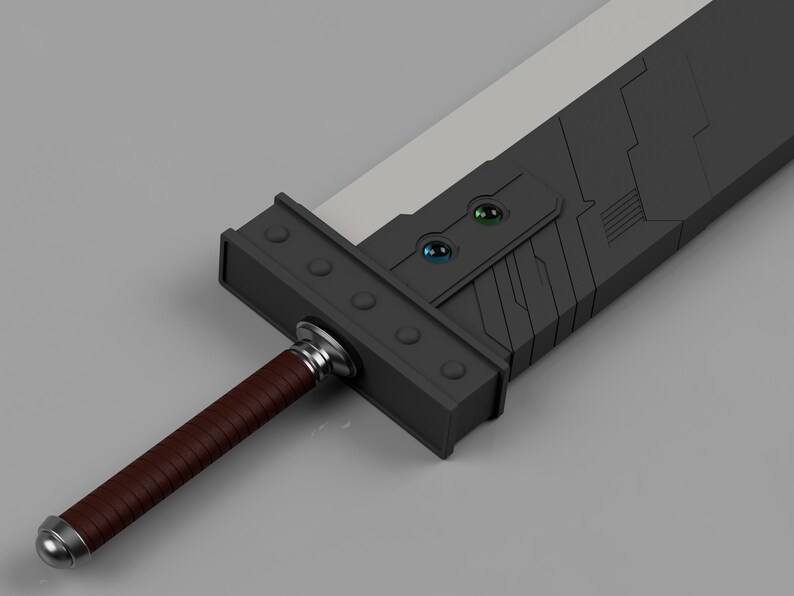 Final Fantasy 7: Cloud Buster Sword Digital Download - Etsy
