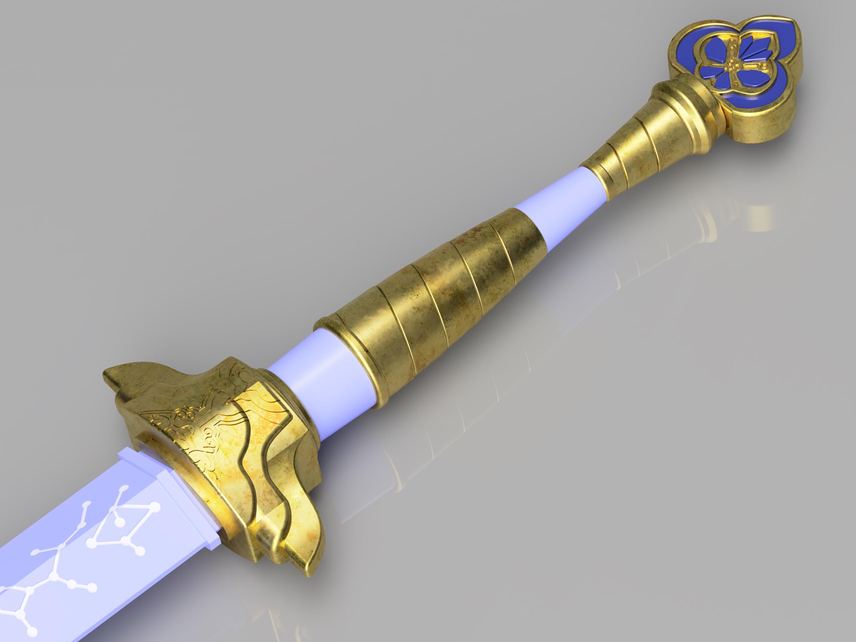 K-pop Demon Hunters: Rumi's Sa-in-geom Sword - Digital Download - Etsy