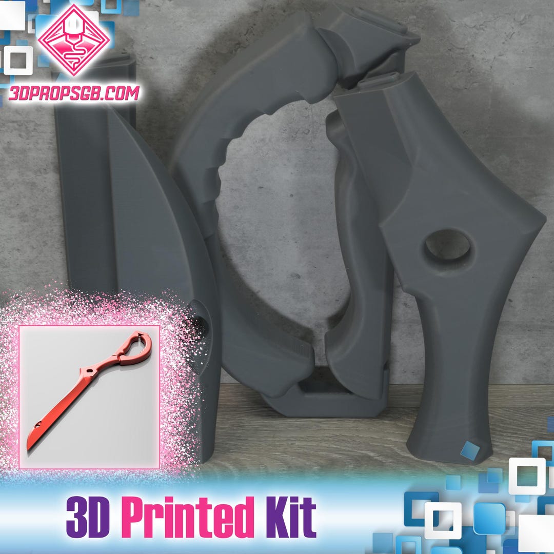 Kill La Kill: Ryuko Matoi Scissor Blade - 3D Printed Kit - Etsy