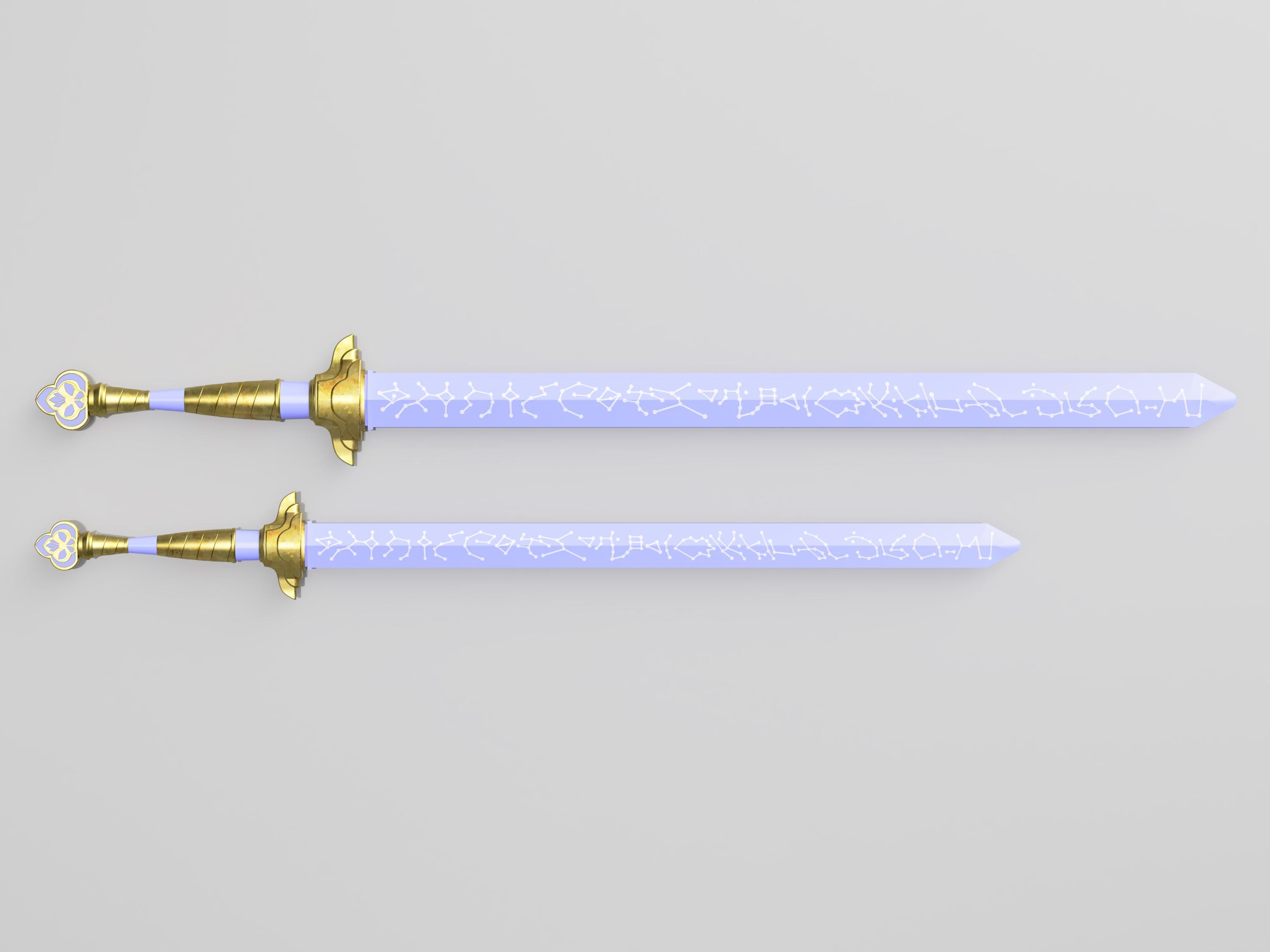 K-pop Demon Hunters: Rumi's Sa-in-geom Sword - Digital Download - Etsy