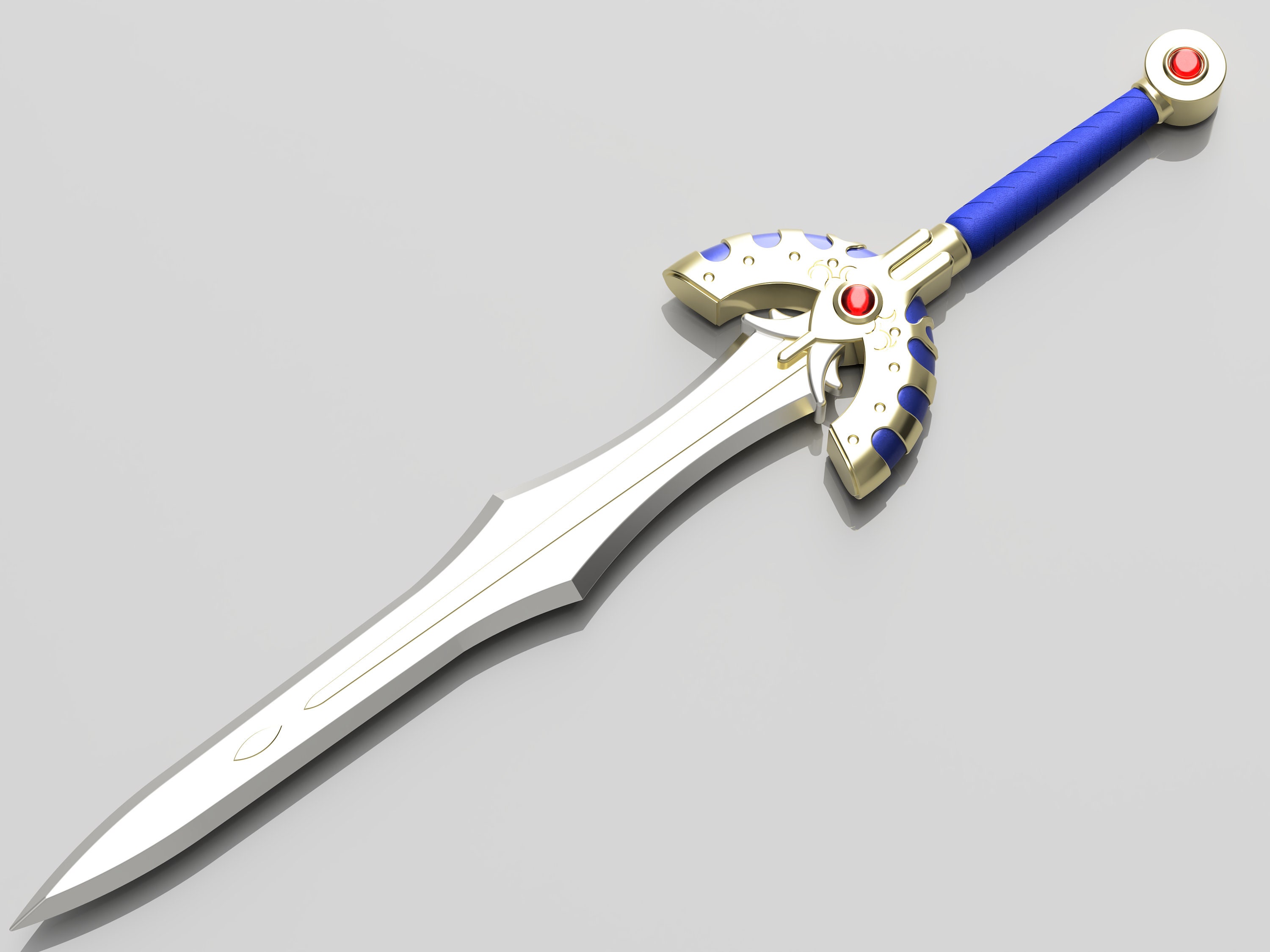 Dragon Quest: Sword of Light 3D Printed Kit - Etsy