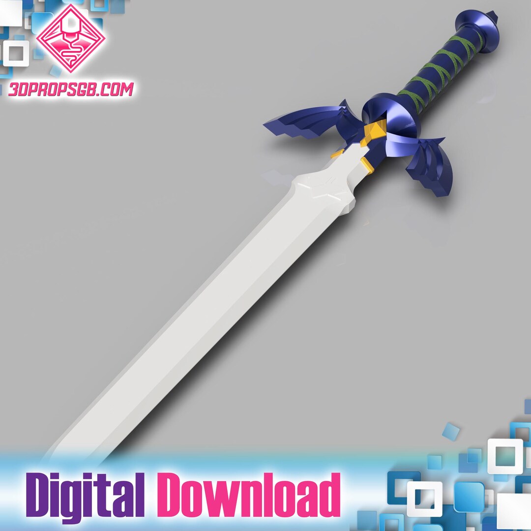 The Legend of Zelda: Master Sword - Digital Download - Etsy