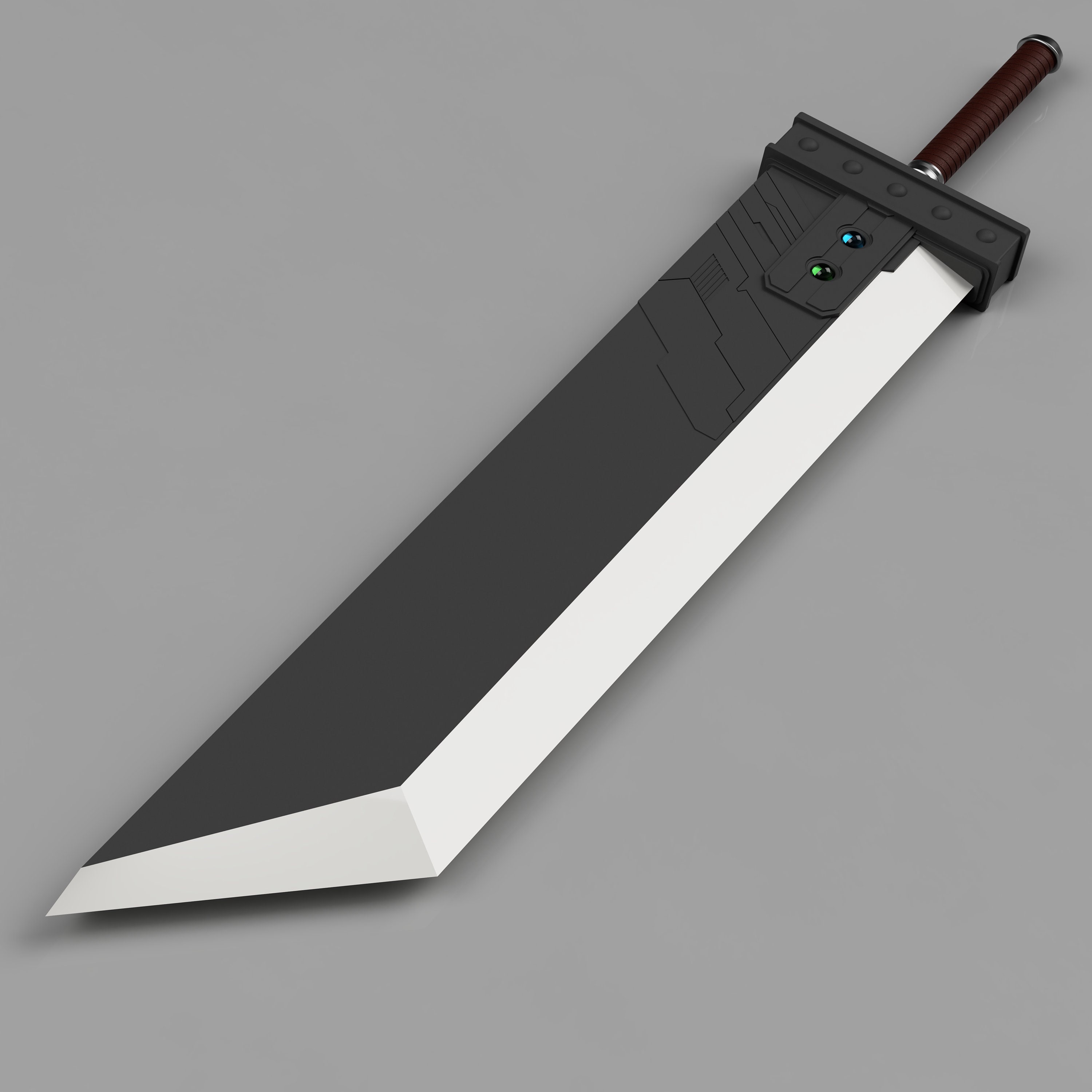 Final Fantasy 7: Cloud Buster Sword Digital Download - Etsy
