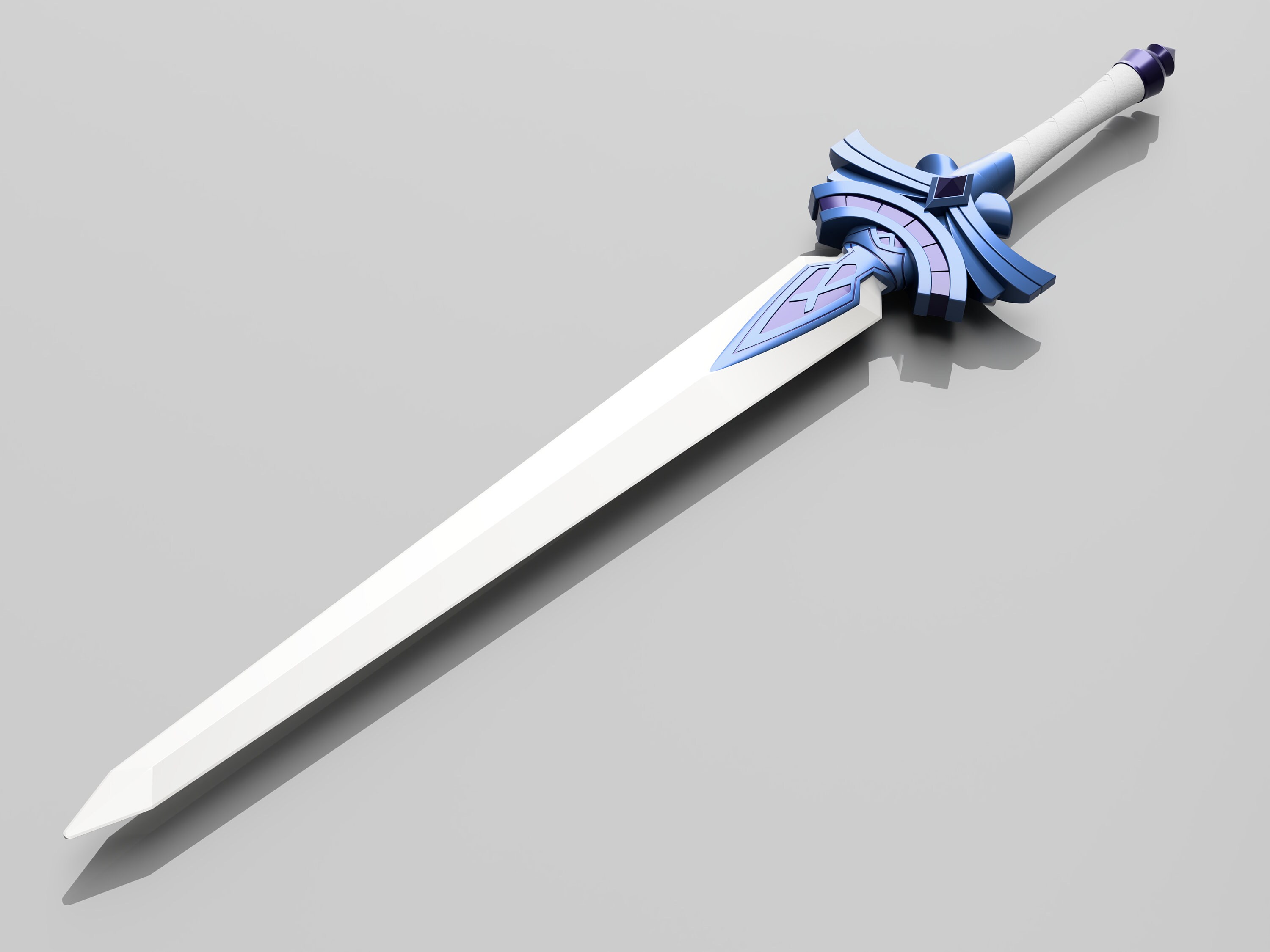 Genshin Impact: Kaeya Cool Steel Sword 3D Printed Kit - Etsy