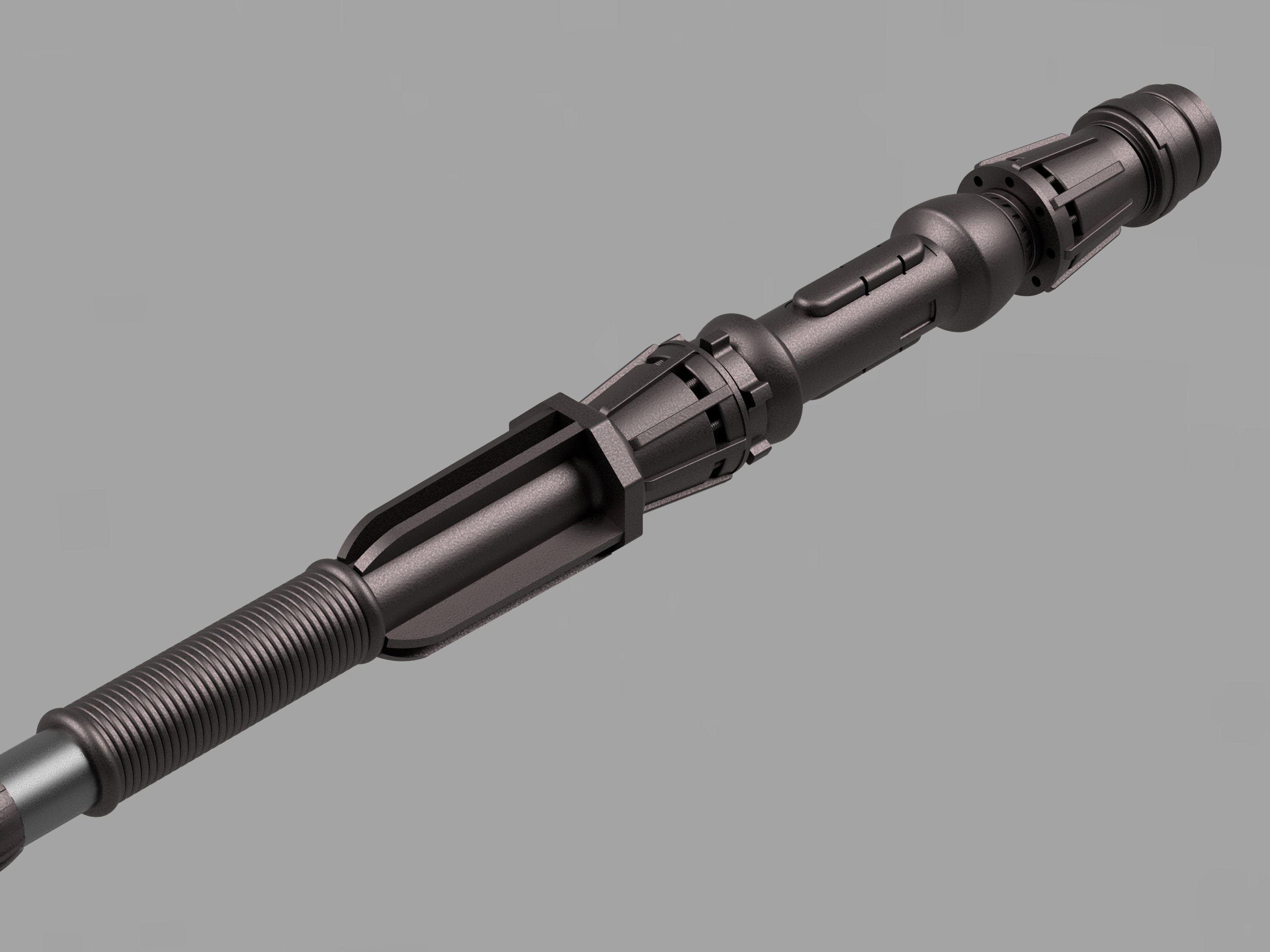 Star Wars: Rey's Quarterstaff 3D Printed Kit - Etsy