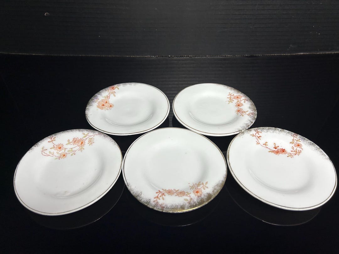 Vintage Porcelain Butter Pats Set of 5 Daisy Flowers Unmarked - Etsy