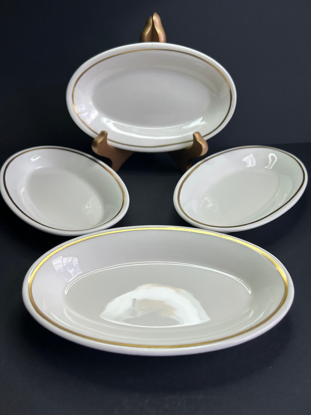 Vintage Shenango China New Castle PA Anchor Hocking N-42 Small Oval ...