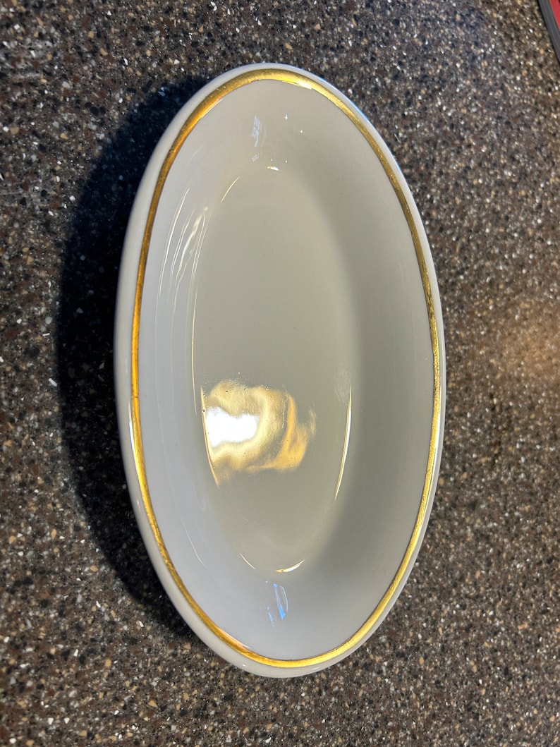 Vintage Shenango China New Castle PA Anchor Hocking N-42 Small Oval ...