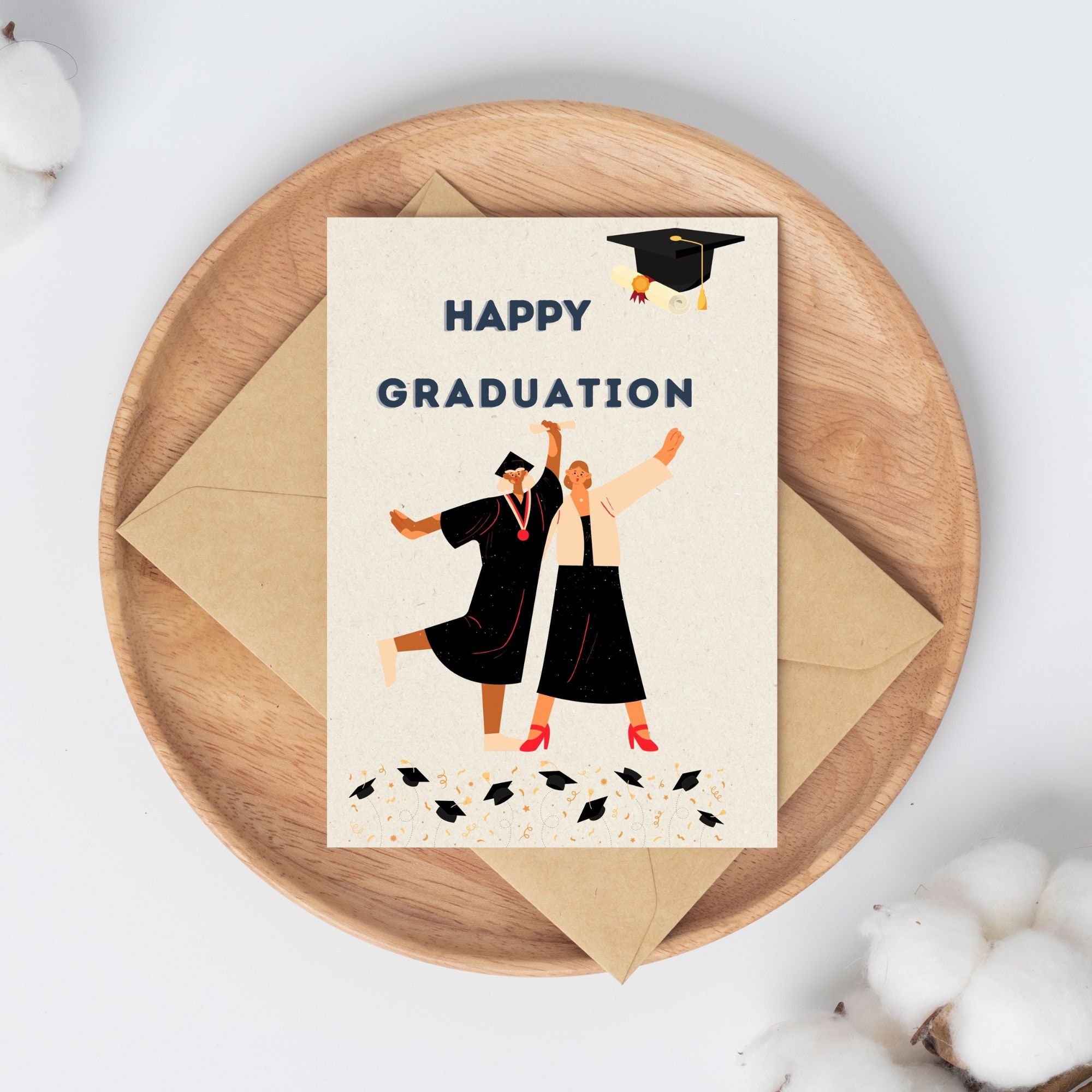 Printable Graduation Day Card Printable Happy Graduation Day - Etsy