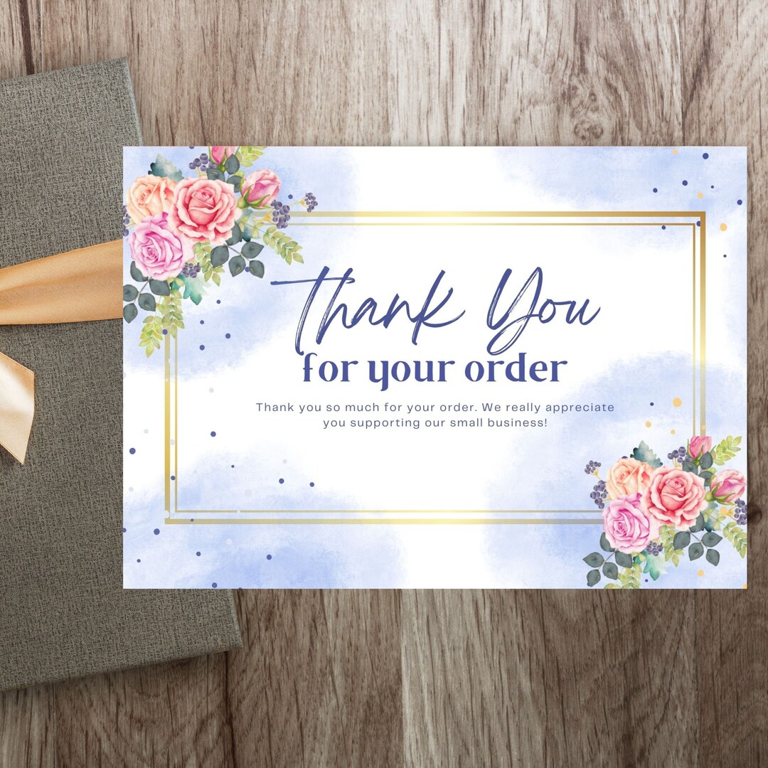 Printable Thank You Cards, Thank You Printable, Modern Thank You, Small ...