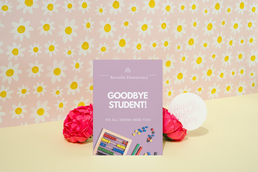GOODBYE STUDENT CARDS Goodbye Cards Student Cards End of - Etsy