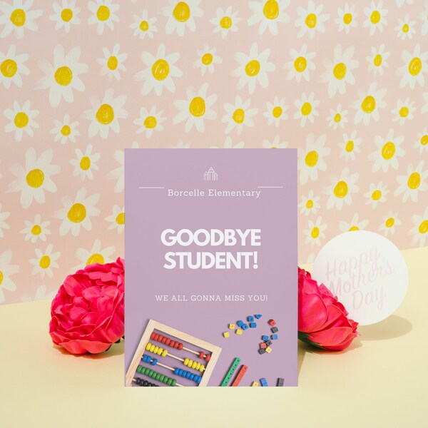 Goodbye Teacher Card - Etsy