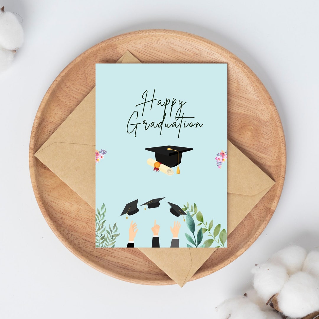 Happy Graduation Day for You Printable Card, Graduation Day Printable ...