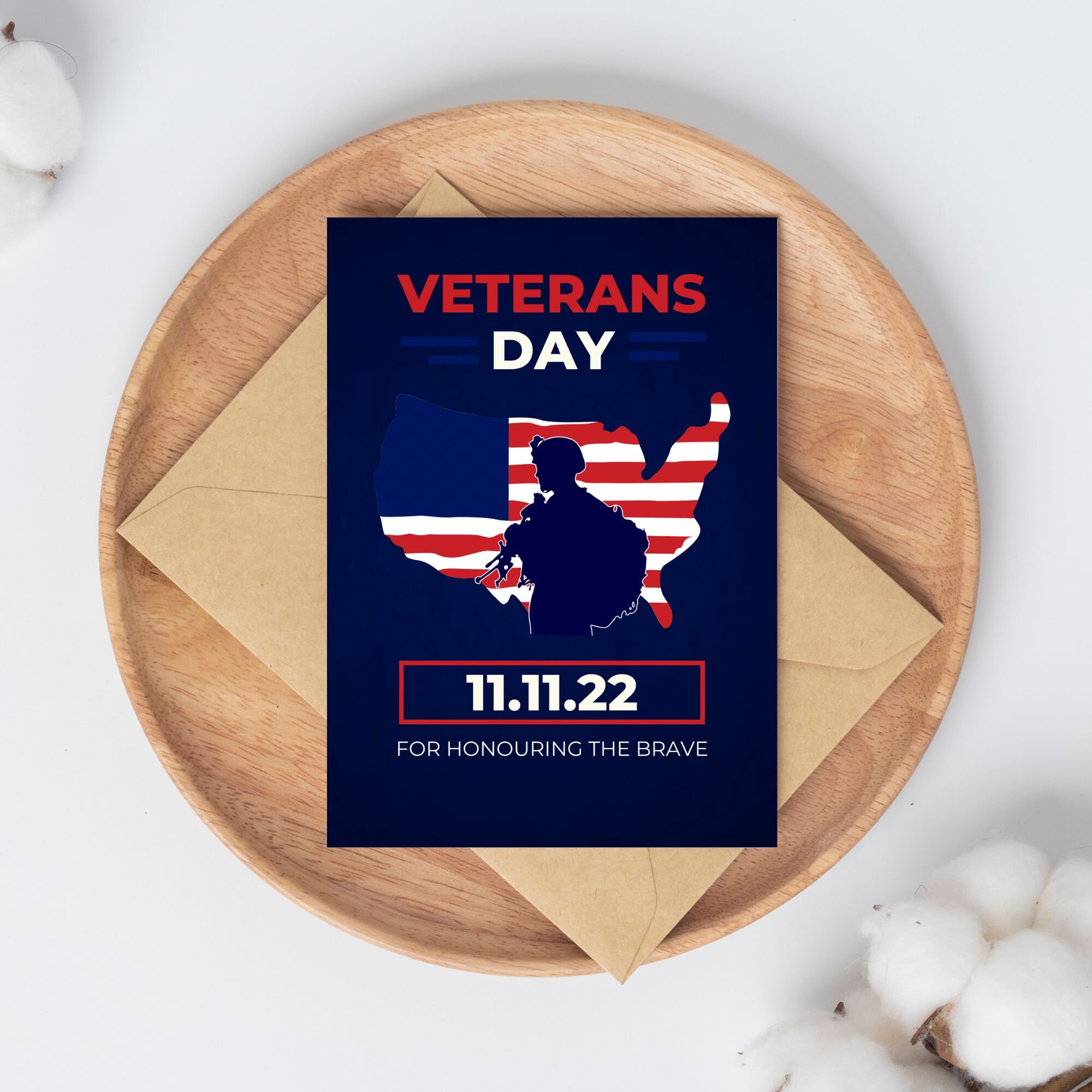 Veteran Card - Etsy