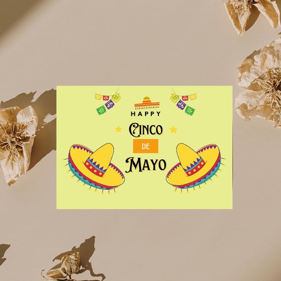 Cinco de mayo | fiesta card | happy cinco de mayo | cinco de mayo ...
