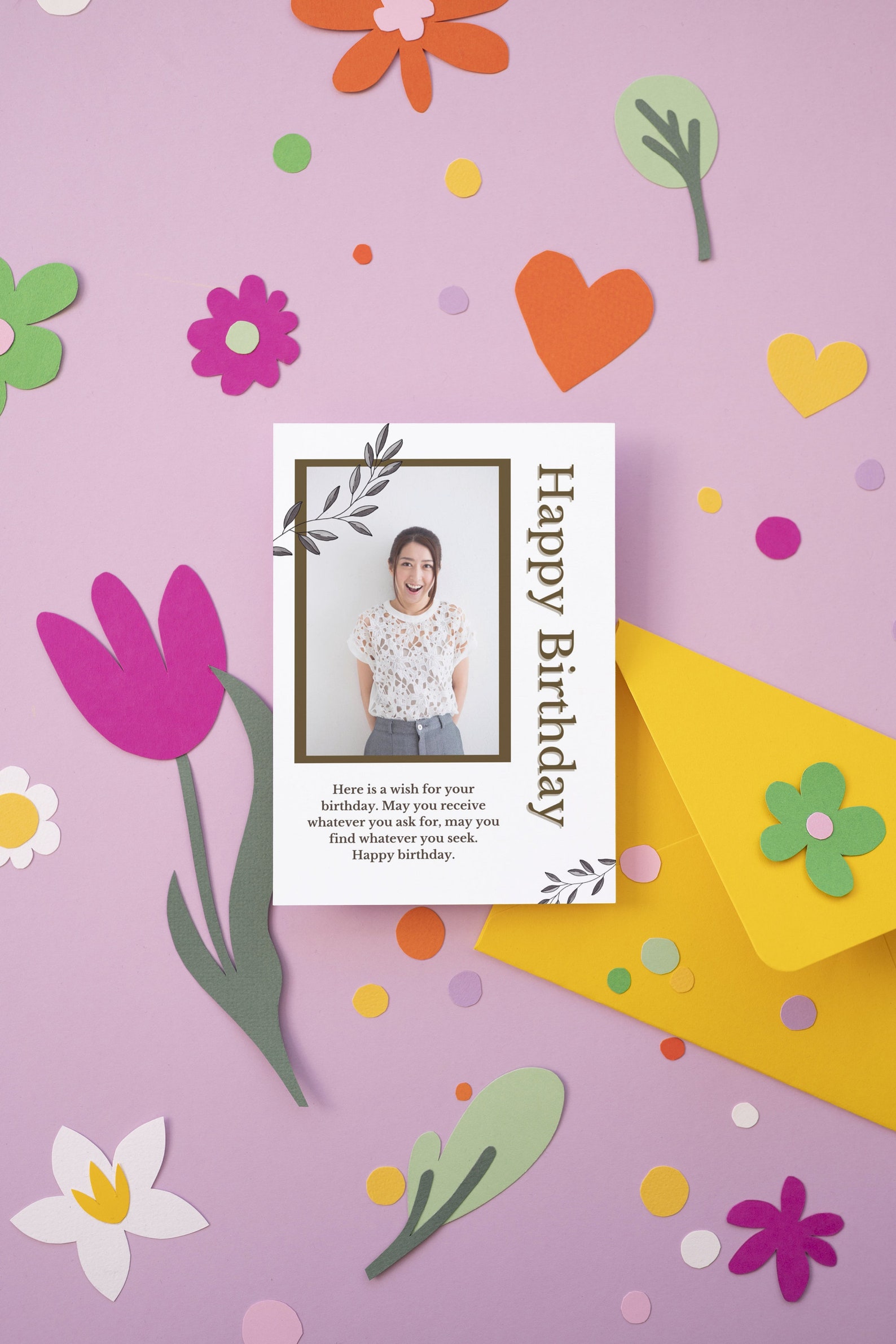 Printable Digital Birthday Card Happy Birthday Printable Card Digital ...