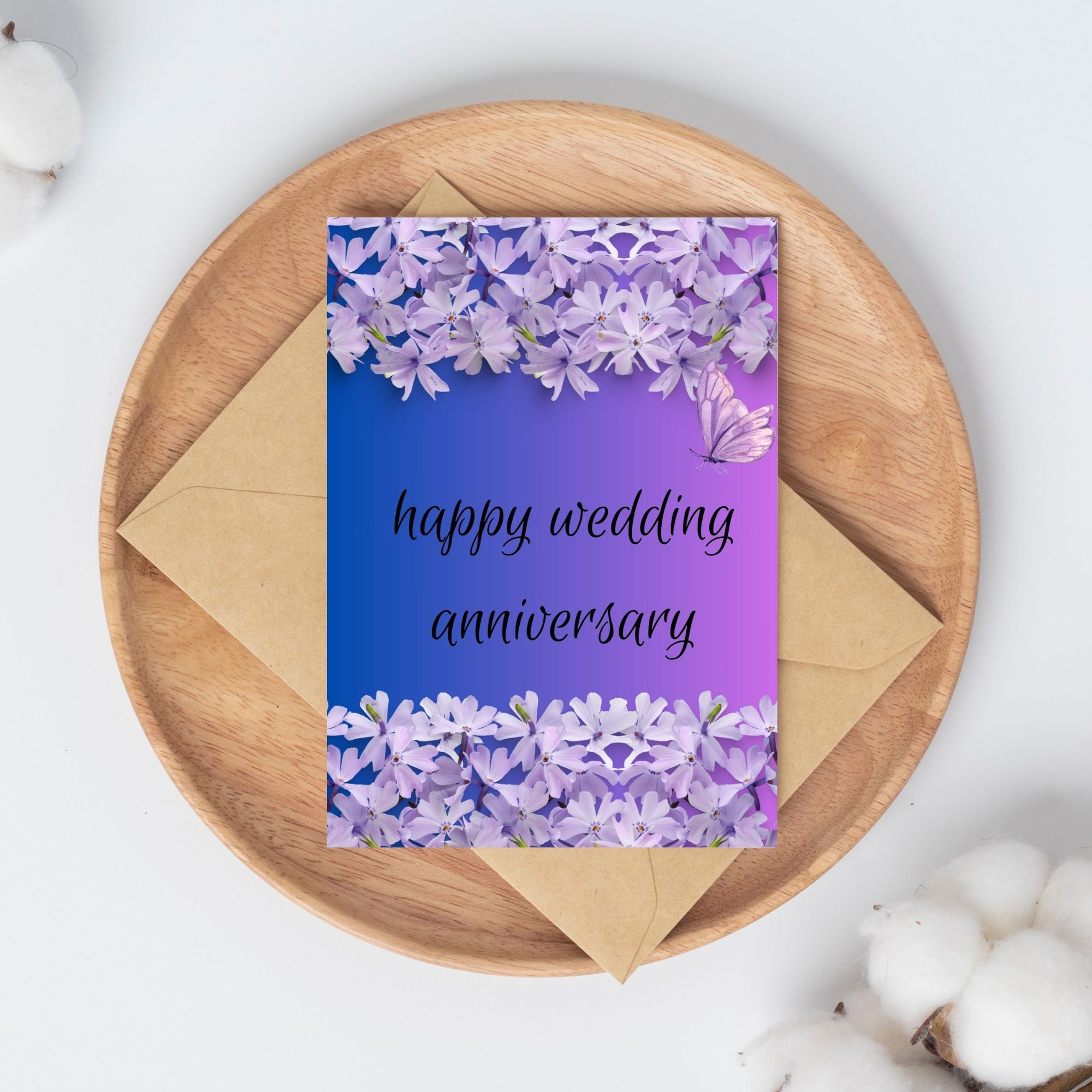 Elegant Anniversary Card, Heartfelt Anniversary, Partner Love Card ...