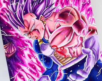 Vegeta Ultra Ego Svg - Etsy