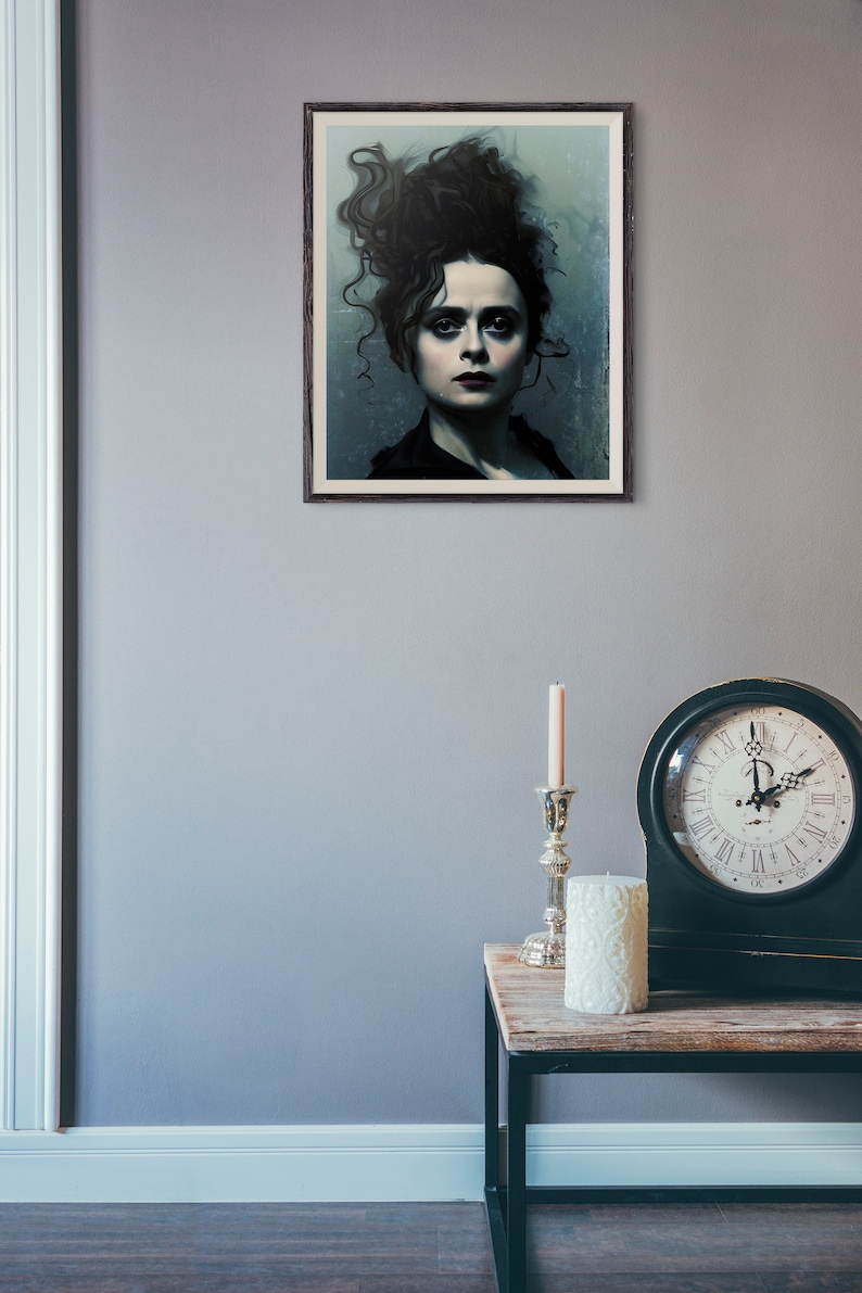 Helena Bonham Carter as Marla Singer From Fight Club Digital Dark Art ...