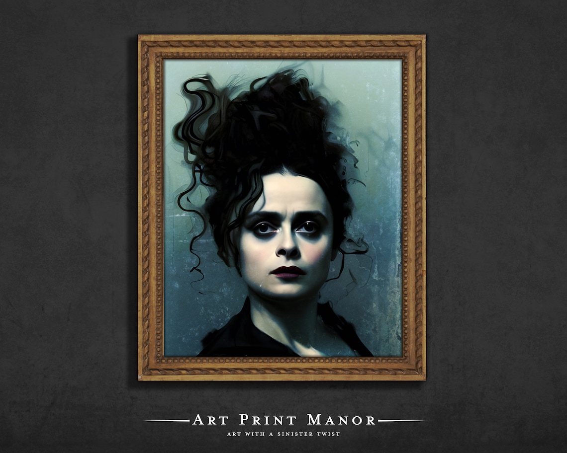 Helena Bonham Carter as Marla Singer From Fight Club Digital - Etsy