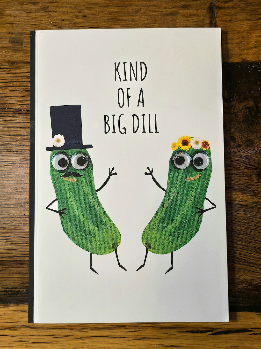 Pickle Notebook - Kind of a Big Dill - Etsy
