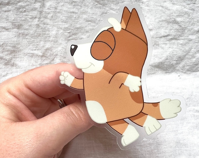 Bingo Dancing Sticker | Bluey Sticker - Etsy