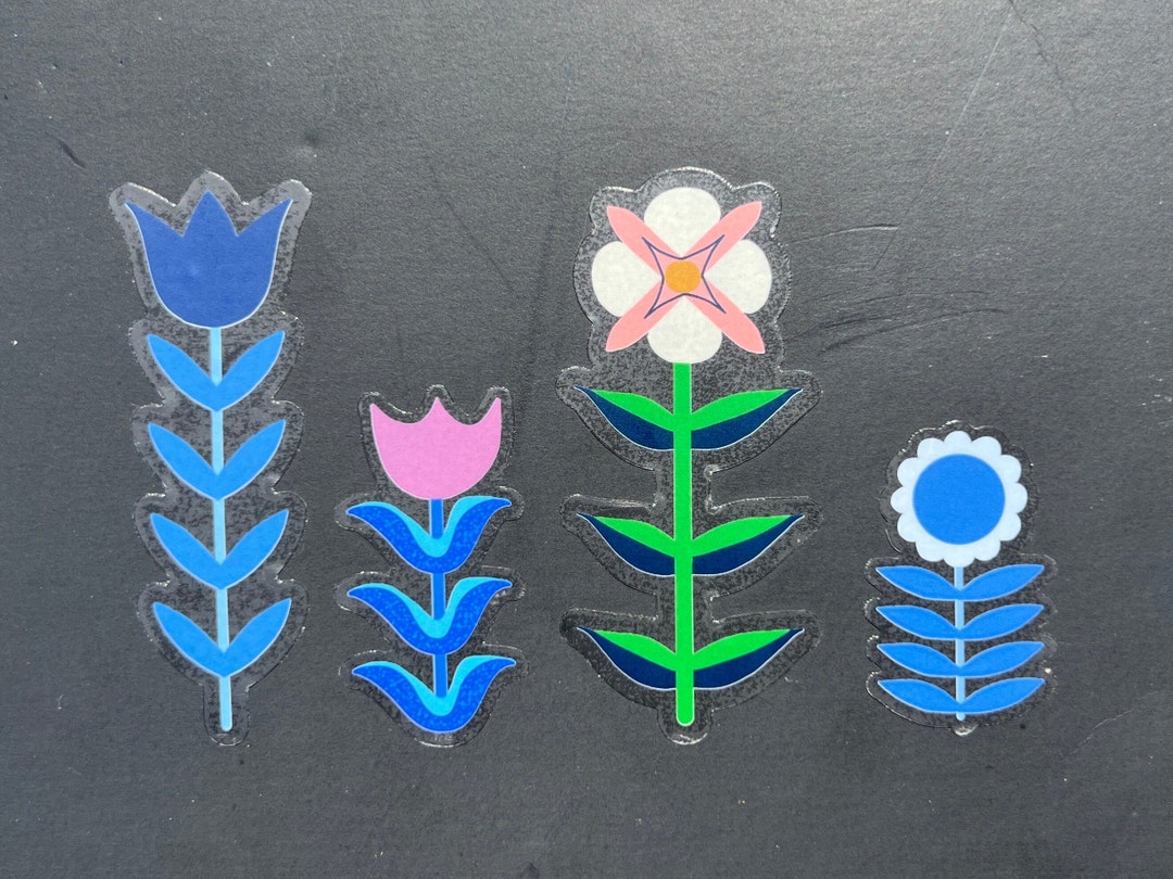 BUNDLE It's a Small World Flower Stickers | WDW Stickers - Etsy