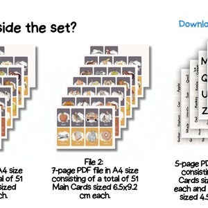 Montessori Kids Printable Activity Cards, Learning Printables for ...