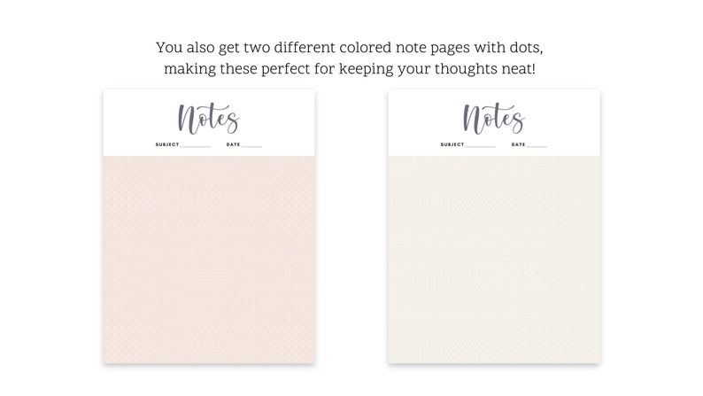 2022 & 2023 Calendars Printable Planner Health Tracker Daily, Weekly ...