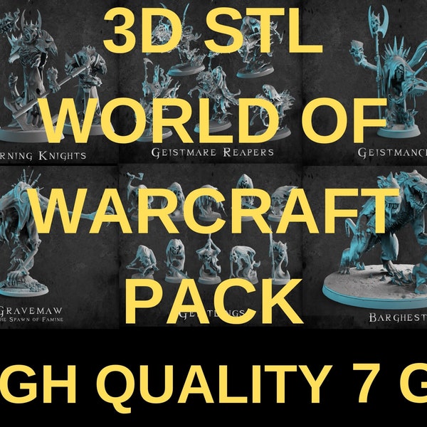 World of Warcraft Stl File - Etsy