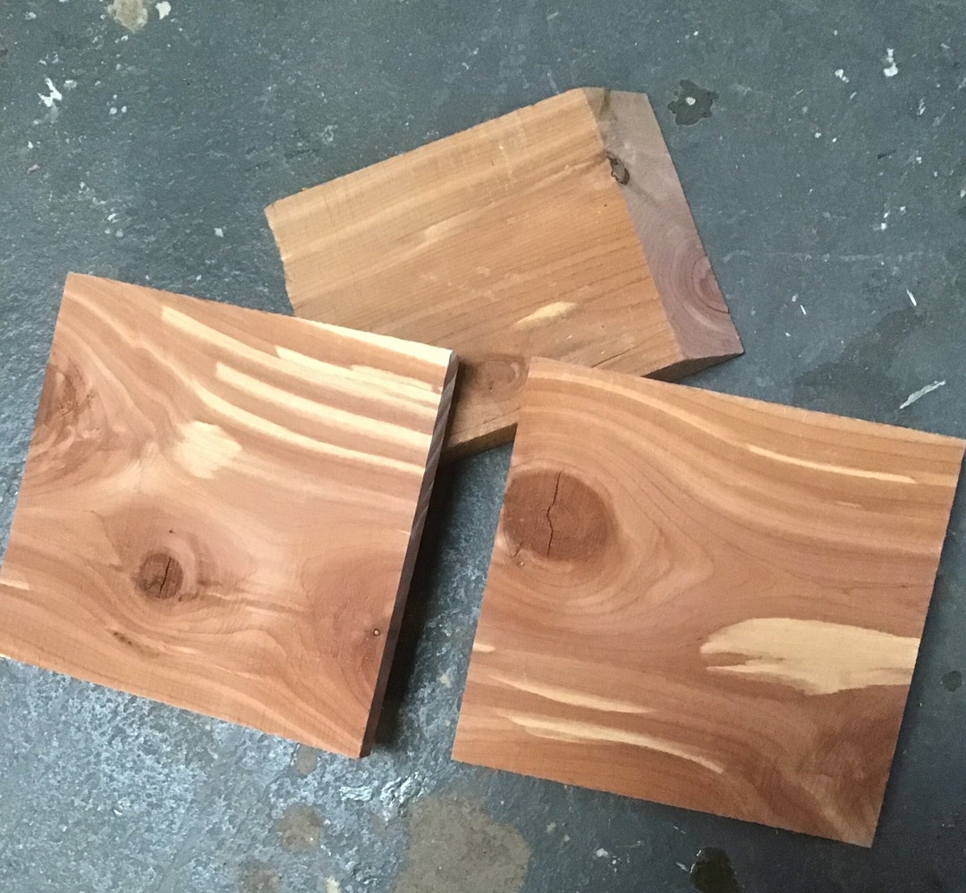 3 Cedar Blanks - Etsy
