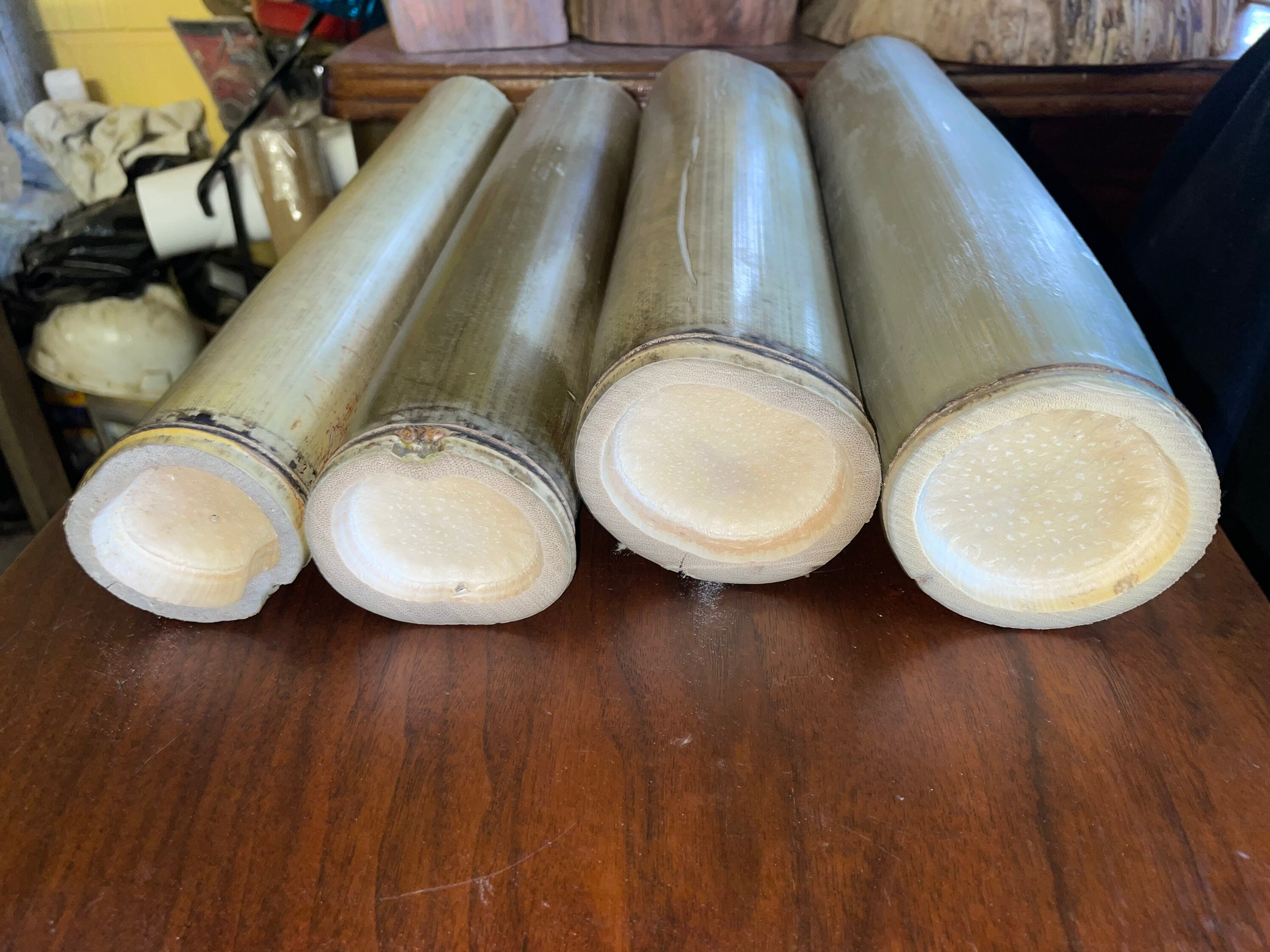 Flame Cured Bamboo Poles - Etsy