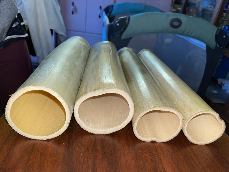 Flame Cured Bamboo Poles - Etsy