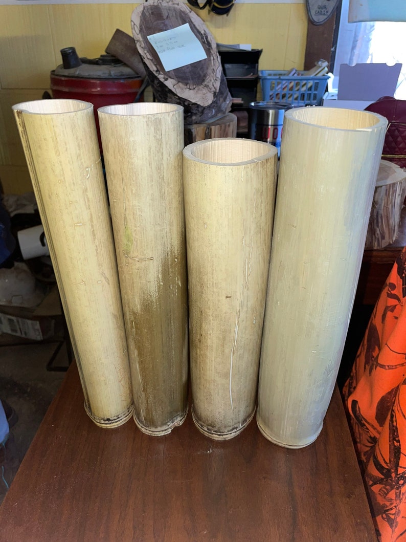 Flame Cured Bamboo Poles - Etsy