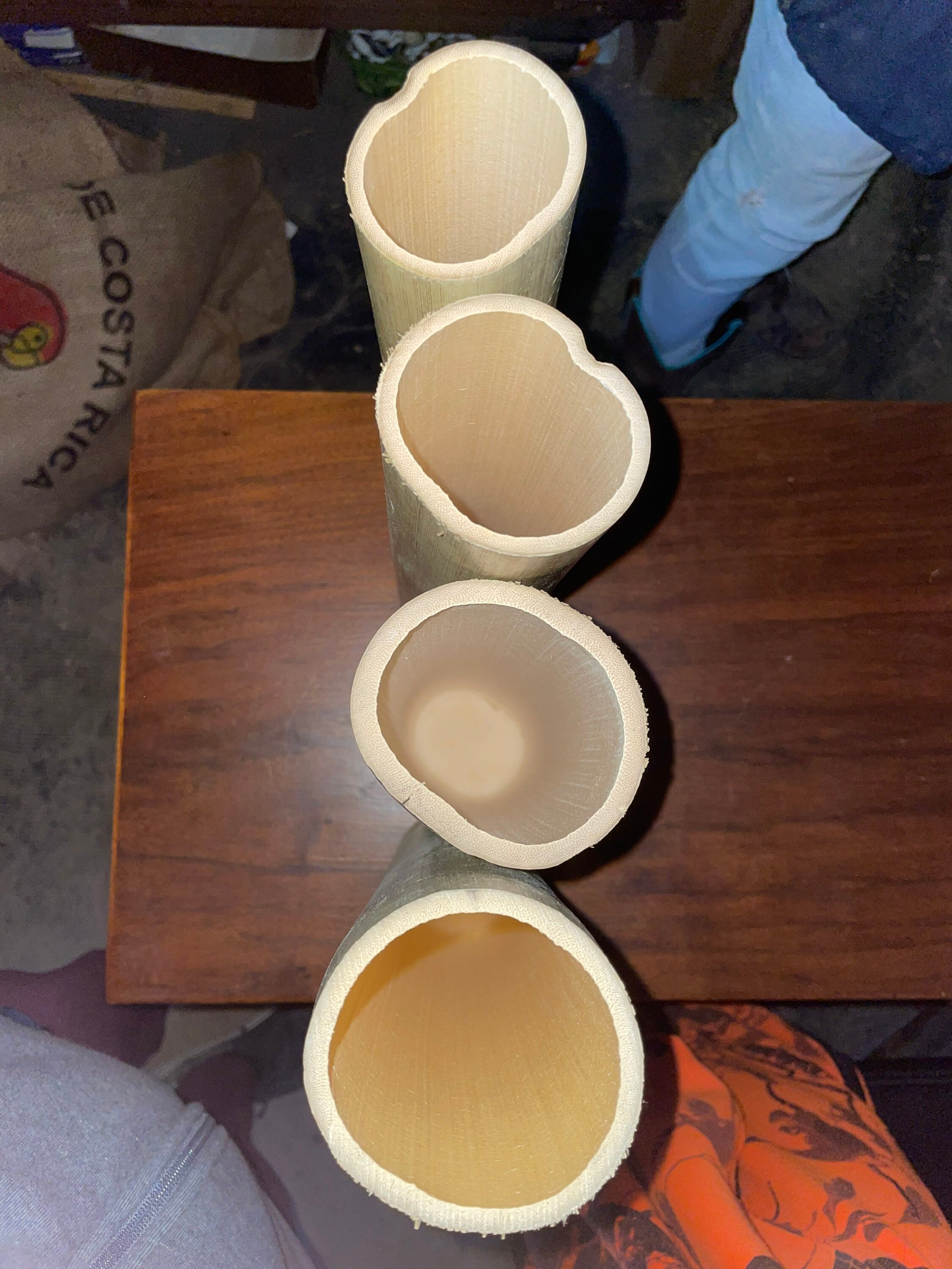 Flame Cured Bamboo Poles - Etsy