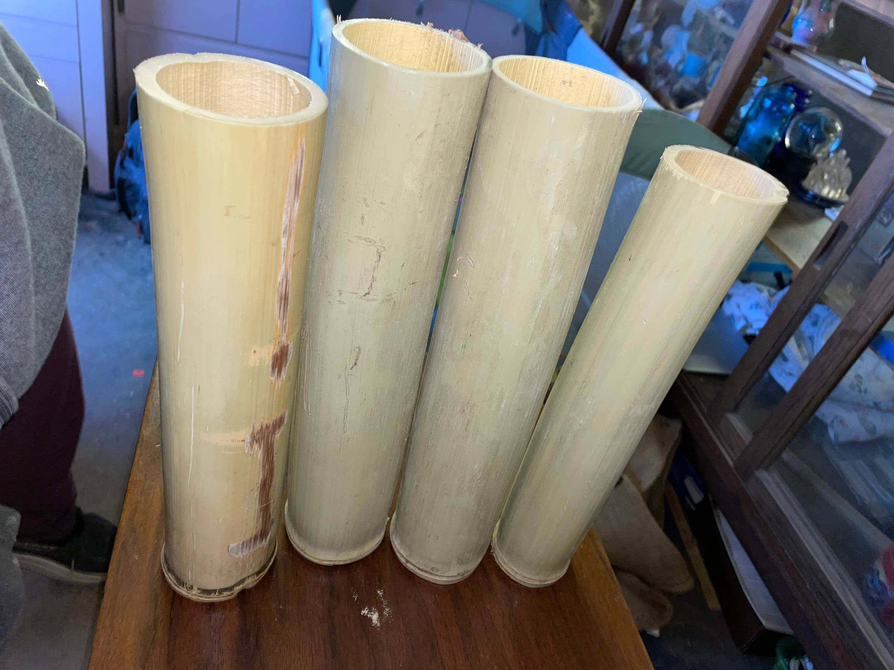 Flame Cured Bamboo Poles - Etsy