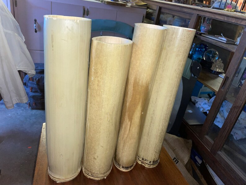 Flame Cured Bamboo Poles - Etsy
