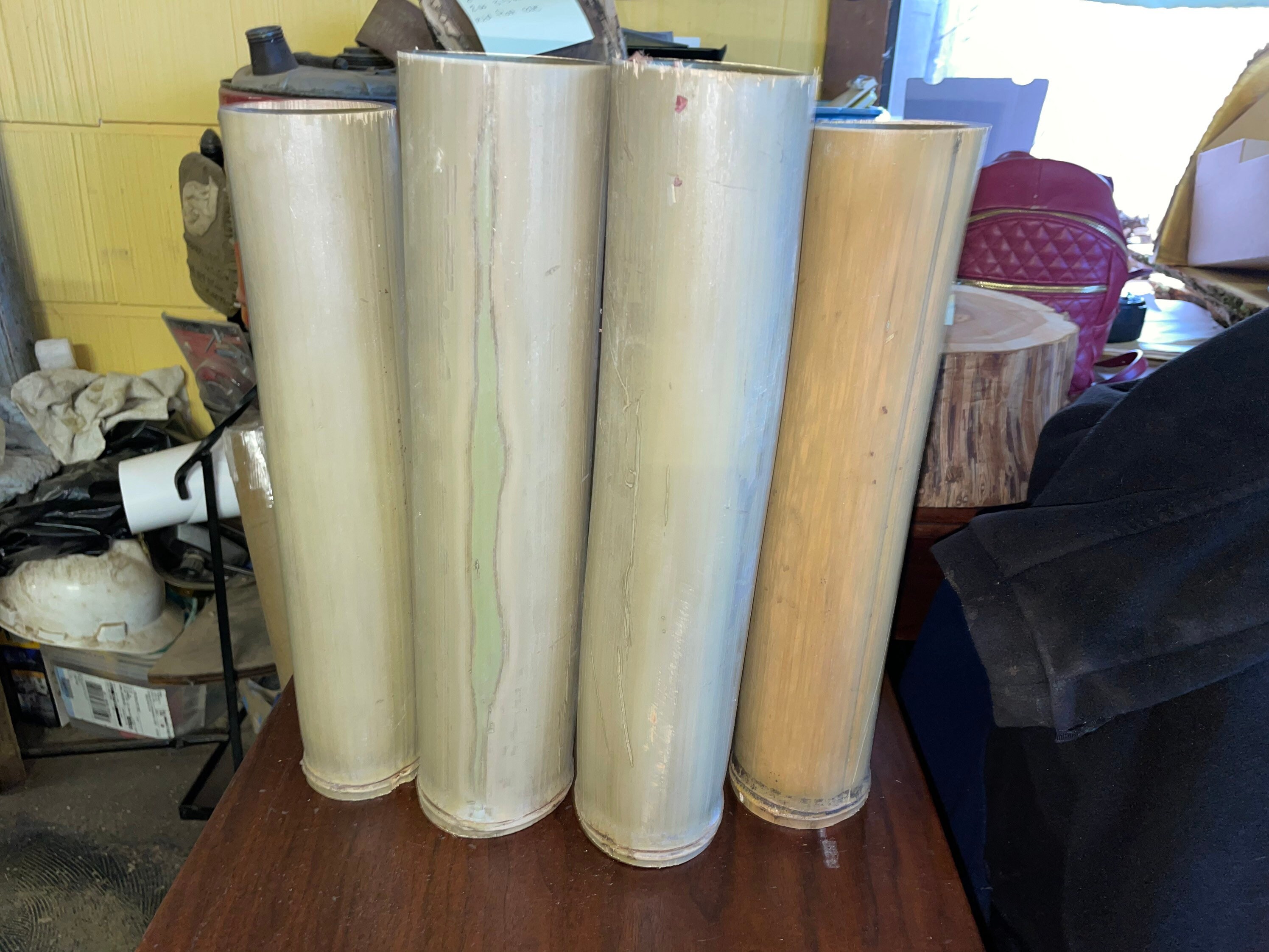 Flame Cured Bamboo Poles - Etsy